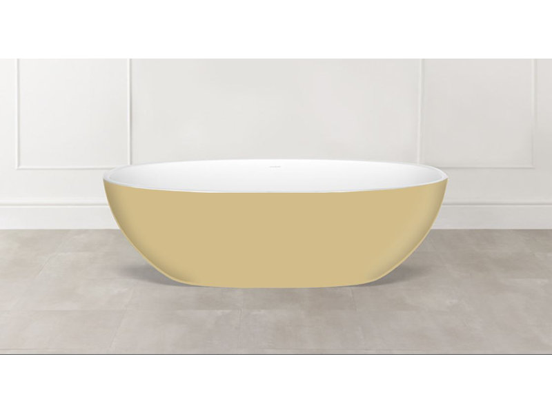 Victoria + Albert Barcelona Painted 70-1/4" x 33-5/8" Freestanding Soaking Bathtub In Volcanic ...